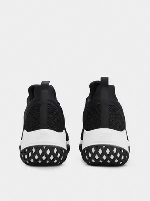 ROGER VIVIER Viv' Run Sneakers In Fabric And Leather - Black