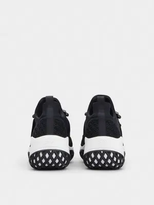 ROGER VIVIER Viv' Run Sneakers With Crystal Buckle - Black
