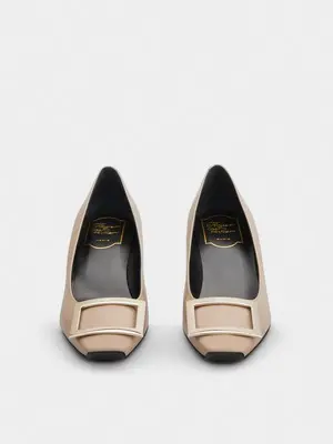 ROGER VIVIER Trompette Pumps In Patent Leather