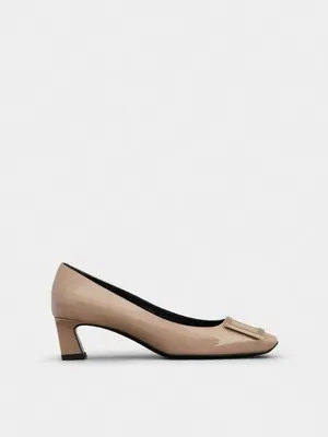 ROGER VIVIER Trompette Pumps In Patent Leather