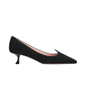 ROGER VIVIER I Love" Suede Pumps - Black