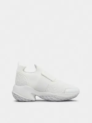 ROGER VIVIER Viv' Run Slip-on Sneakers - White