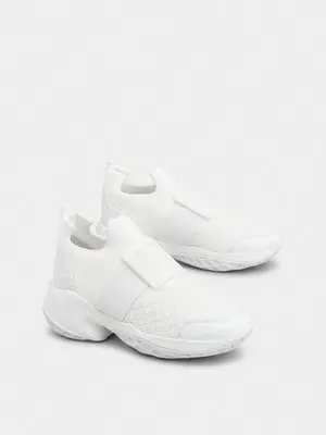 ROGER VIVIER Viv' Run Slip-on Sneakers - White