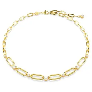 SWAROVSKI Millenia Necklace Gold Tone