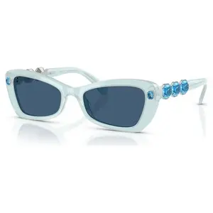 SWAROVSKI Swarovski Cat Eye Sunglasses With Embellishments Blue