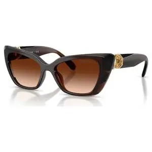 SWAROVSKI Cat-eye Sunglasses - Brown