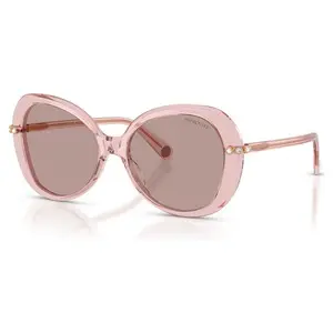 SWAROVSKI Swarovski Cat Eye Sunglasses With Embellishments Pink