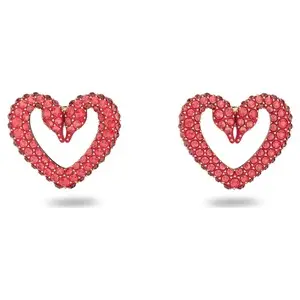 SWAROVSKI Swarovski Una Angelic Stud Earrings Red