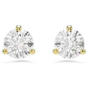 SWAROVSKI Swarovski Solitaire Stud Earrings White