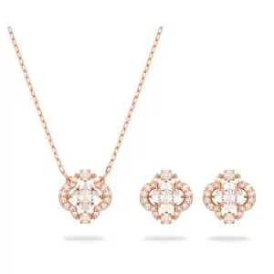 SWAROVSKI Una Necklace And Earring Set - White