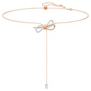SWAROVSKI Lifelong Bow Necklace - White