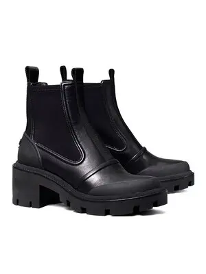 Tory Burch Chelsea Lug-sole Heeled Ankle Boot