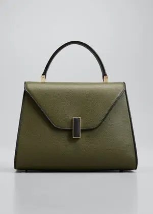 VALEXTRA Iside Bicolor Media Satchel Bag One-color