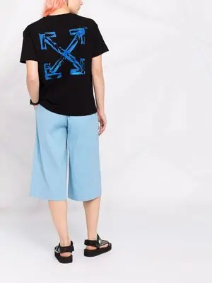 Off-White Painted Arrows-print T-shirt