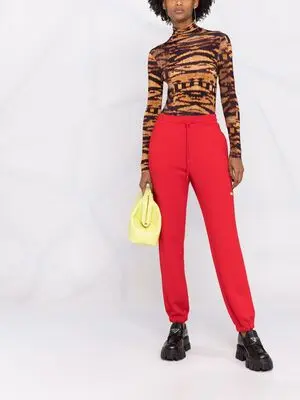 MSGM Drawstring Logo-print Joggers