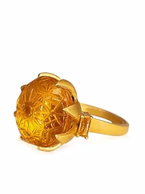 AKANSHA SETHI Roshni Citrine Ring
