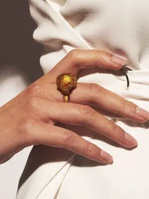 AKANSHA SETHI Roshni Citrine Ring