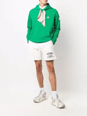 Casablanca Embroidered Logo Sweat Shorts