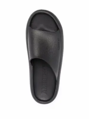 AMBUSH Embossed Logo Slides - Black