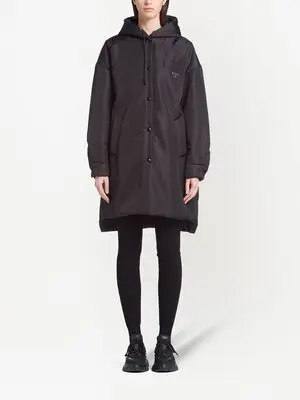 Prada Re-nylon Raincoat With Triangle Logo