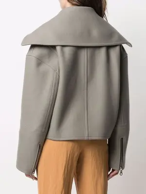 Nanushka Ado Ide-buckle Biker Jacket
