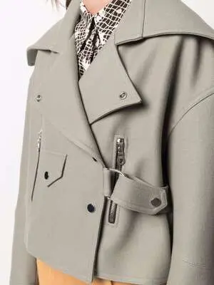 Nanushka Ado Ide-buckle Biker Jacket