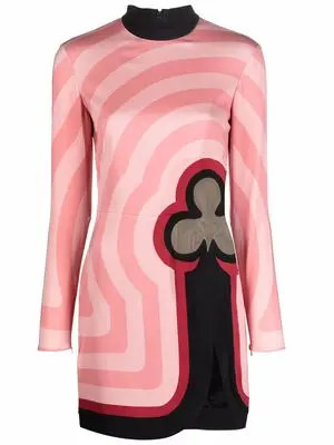 Casablanca Paneled Cocktail Dresses