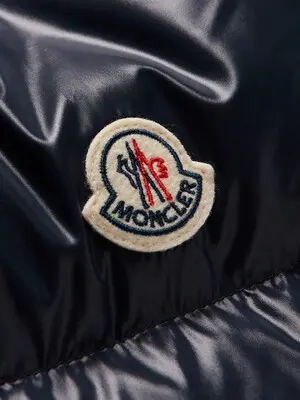 Moncler Coutard Quilted Glossed-shell Hooded Down Jacket