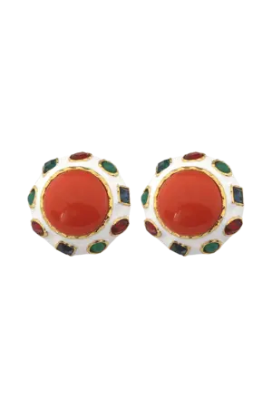 KENNETH JAY LANE Gemstone And Earrings