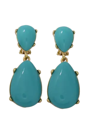 Kenneth Jay Lane Turquoise Earrings