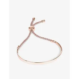Monica Vinader Fiji Friendship Bracelet - Rose Rose Cord