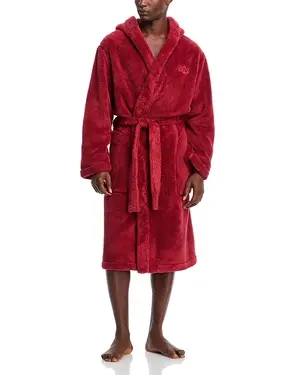 UGG Beckett Faux Sherpa Bathrobe Rubious
