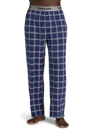 Tommy John Second Skin Pajama Pants Blueprint Windowpane