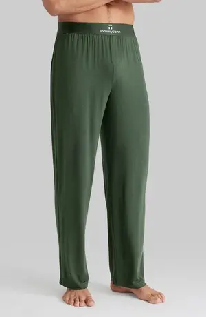 Tommy John Second Skin Pajama Pants - Dark Olive