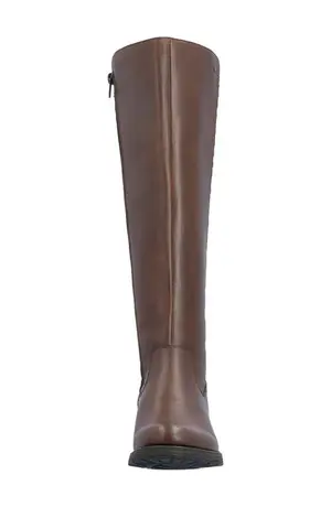 RIEKER Faith 91 Knee-high Boots - Ebony/moro/chestnut