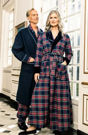 PETITE PLUME Flannel Robe