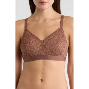 Chantelle Norah Supportive Wireless Bra - Wild Brown