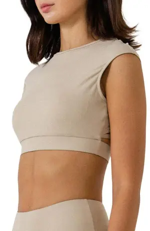 GREY LAB Strappy Back Crop Top