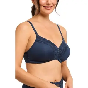MONTELLE INTIMATES Dream Wireless T-shirt Bra - Cambridge Blue