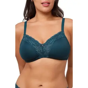 MONTELLE INTIMATES Dream Wireless T-shirt Bra - Deep Spruce