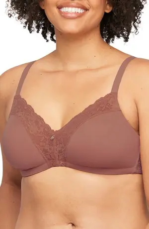 MONTELLE INTIMATES Dream Wireless T-shirt Bra Pecan