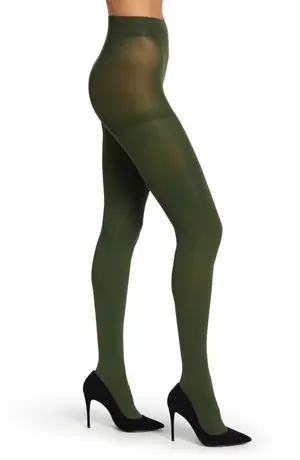 Hue Super Opaque Tights Forest