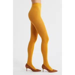 Hue Super Opaque Tights - Inca Gold