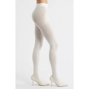 Hue Super Opaque Tights Ivory