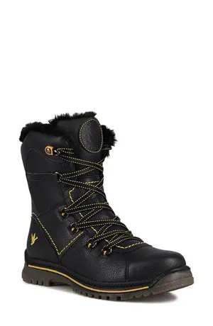 SANTANA CANADA Majesta3 Leather Waterproof Boots - Black Lime