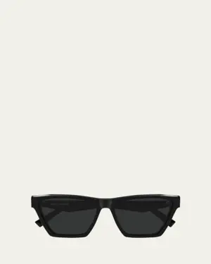 Saint Laurent Acetate Cat-eye Sunglasses - Black