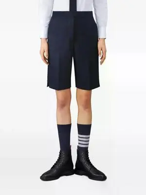 Thom Browne Tailored High-waist Shorts - Grey