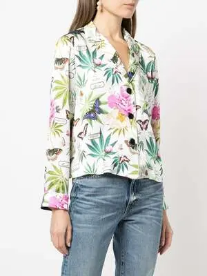 FLEUR DU MAL Botanical Fleur Pyjama Top