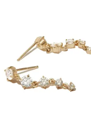 Lizzie Mandler Clat Five Drop Diamond Earring