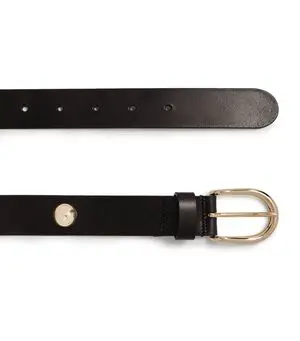 Sandro Leather Studded Belt
